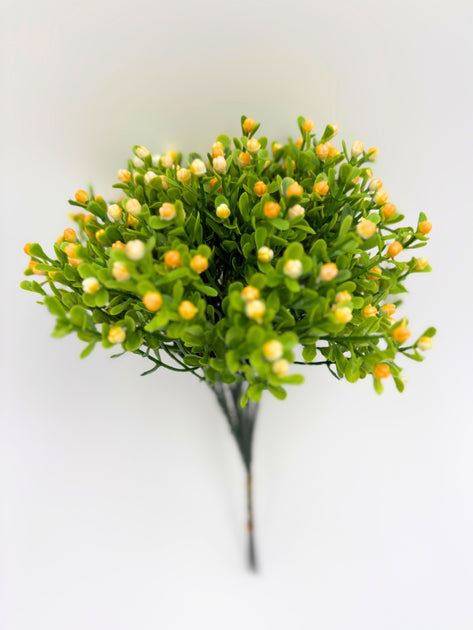 Summer Budded Hypericum - Artificial UV Resistant - Bundle of 4 ...